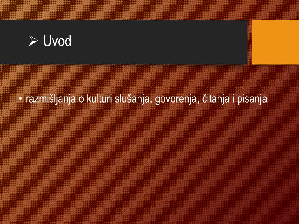 PPT - TEORIJA NASTAVE GOVORNOG I PISMENOG IZRAŽAVANJA PowerPoint ...