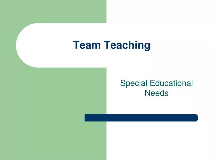PPT - Team Teaching PowerPoint Presentation, free download - ID:4423129