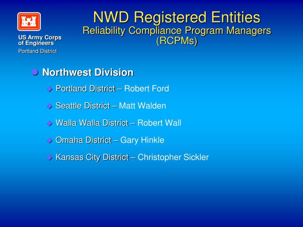 PPT - NERC Compliance An NWP Perspective PowerPoint Presentation, free ...
