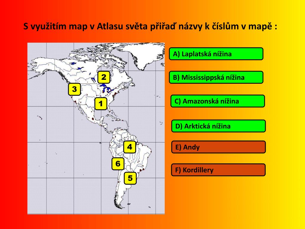 PPT - AMERIKA Povrch a rozloha III2-Z7-I-02 PowerPoint Presentation ...