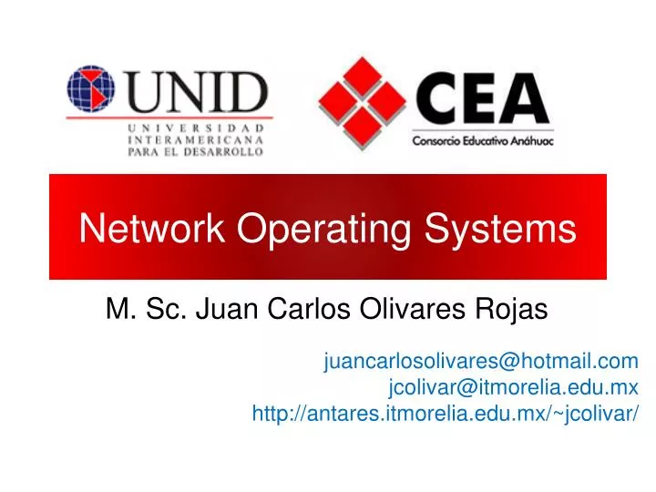 Ppt Network Operating Systems Powerpoint Presentation Free Download