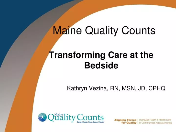 PPT - Maine Quality Counts PowerPoint Presentation, free download - ID ...