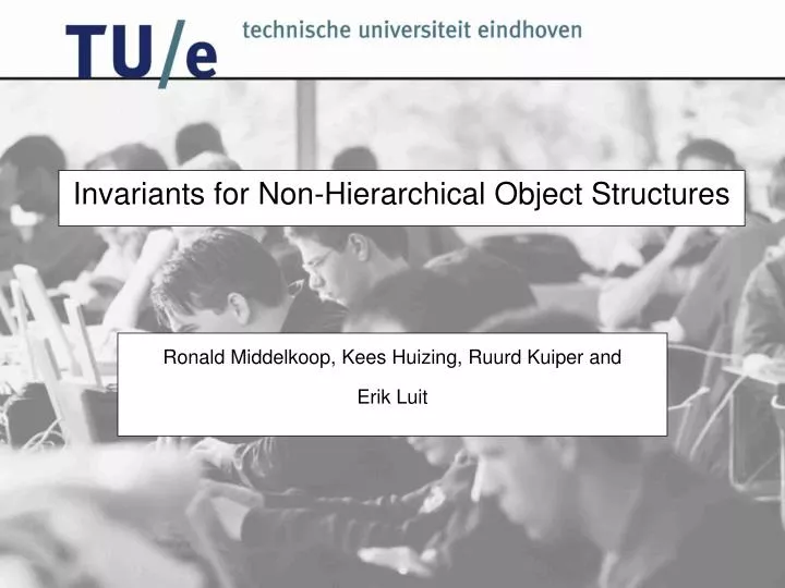 PPT - Invariants for Non-Hierarchical Object Structures PowerPoint ...