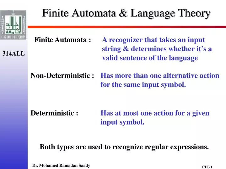 PPT - Finite Automata & Language Theory PowerPoint Presentation, free ... PPT - Finite Automata & Language Theory PowerPoint Presentation, free ...