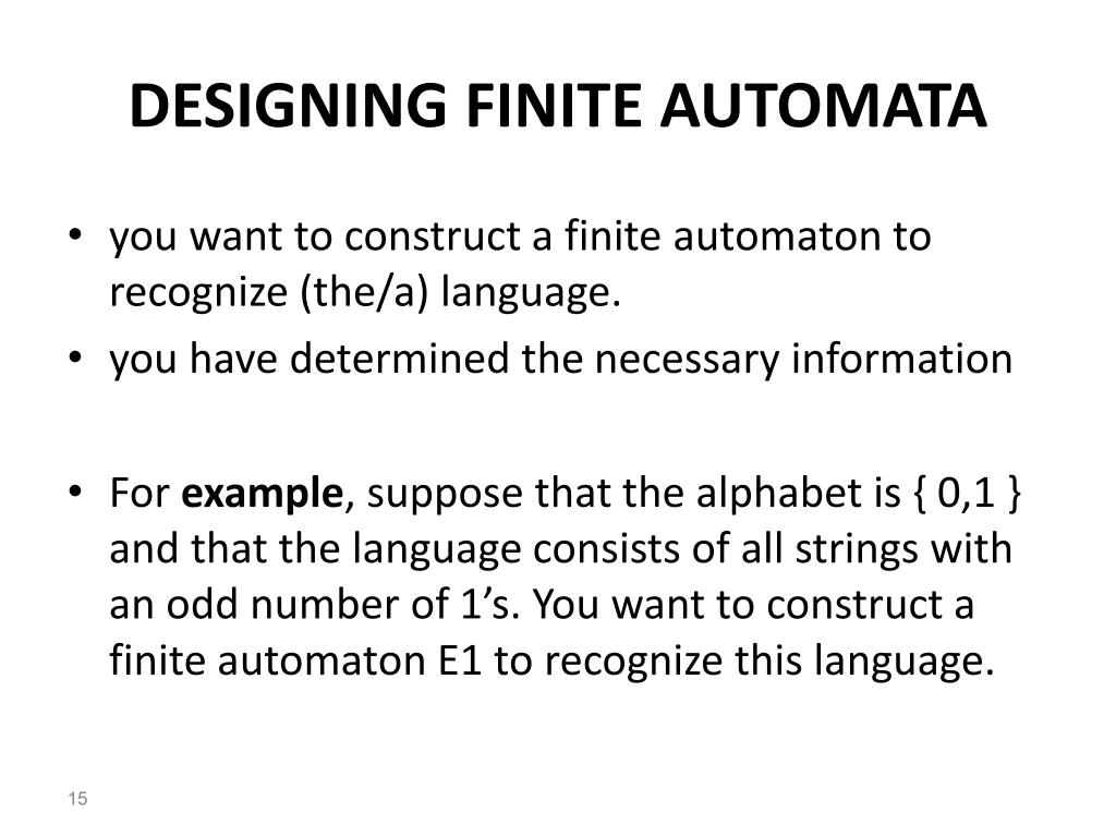 PPT - REGULAR LANGUAGES PowerPoint Presentation, free download - ID:4427207