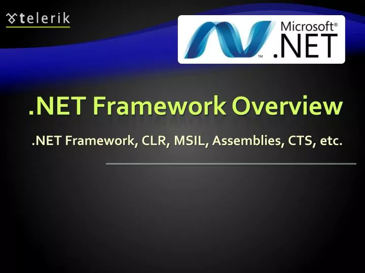 PPT - .NET Framework Overview PowerPoint Presentation, free download ...