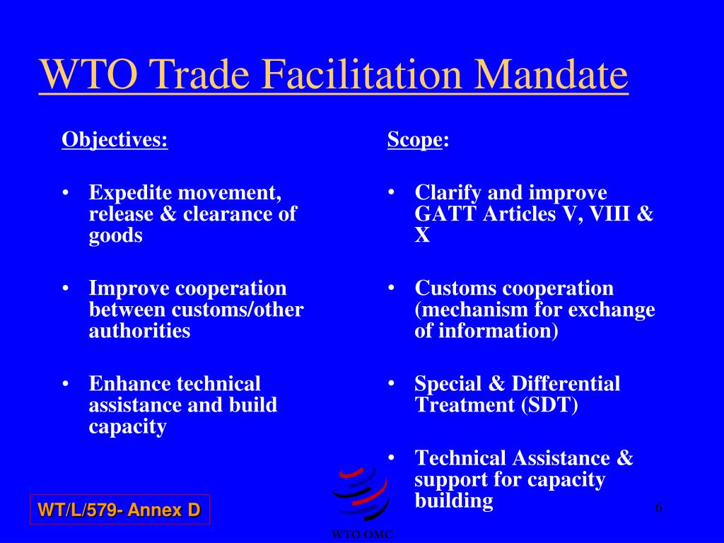 PPT - Sheri Rosenow - WTO Trade Facilitation Section PowerPoint ...