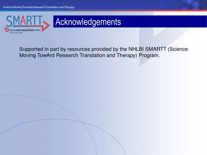 PPT - Acknowledgements PowerPoint Presentation, free download - ID:4431697