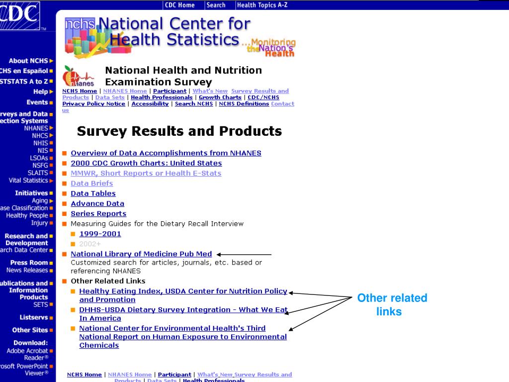 PPT - Centers for Disease Control and Prevention National Center for ...