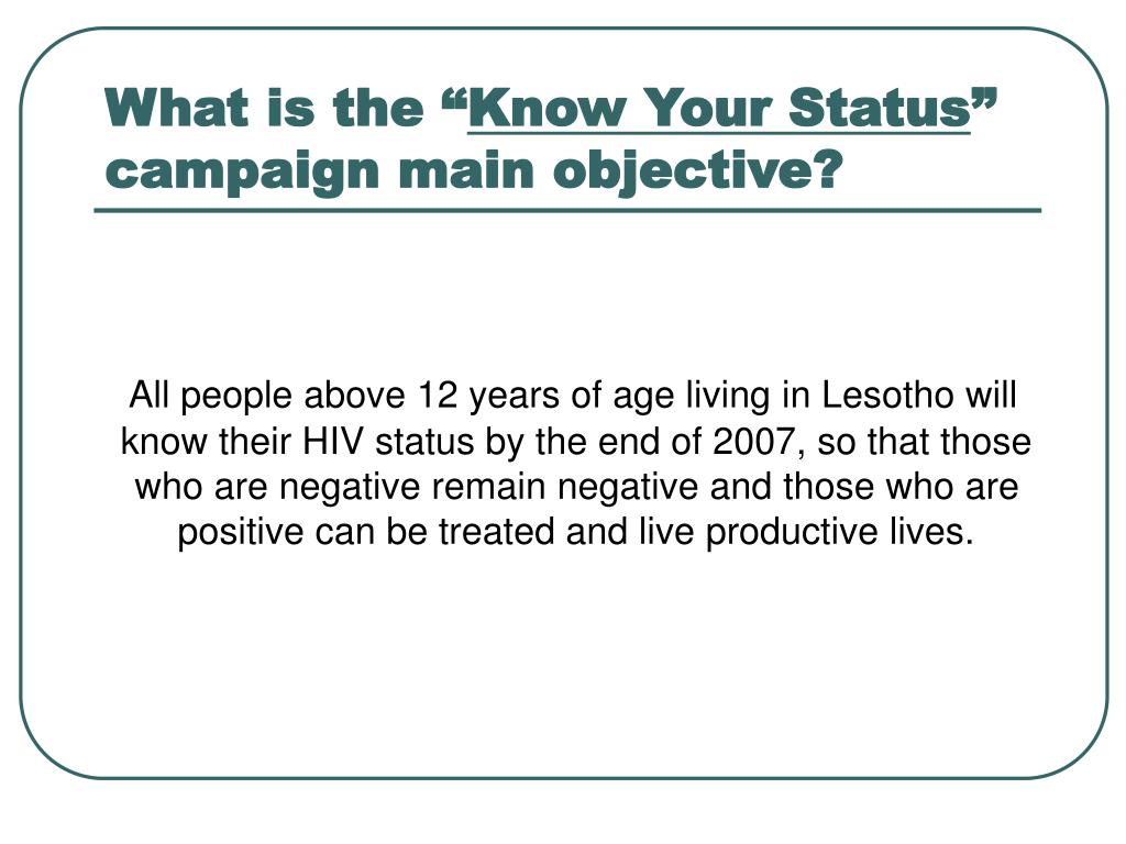 PPT - Integrated Management of HIV Prevention and Treatment in Lesotho ...