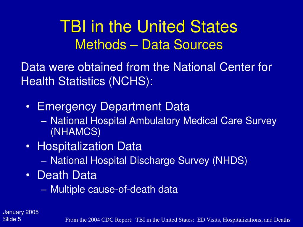PPT - Traumatic Brain Injury in the United States PowerPoint ...