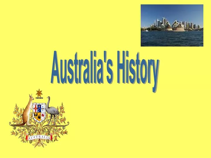 PPT - Australia's History PowerPoint Presentation, free download - ID ...