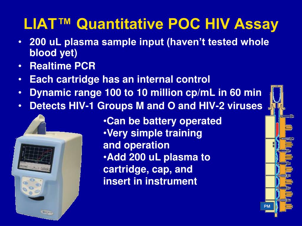 PPT - Early Infant Diagnosis: Current Tools and Prospects of Point of ...