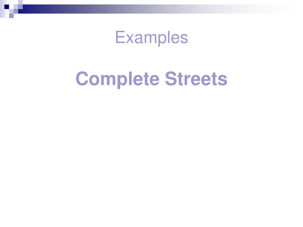 PPT - Designing For Complete Streets In Nashville PowerPoint ...