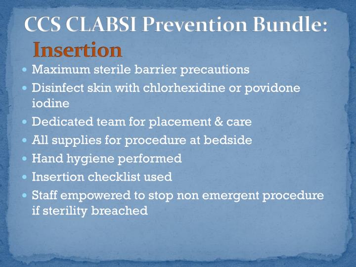 PPT - Evidence-Based Approaches to Elimination of Neonatal CLABSI ...