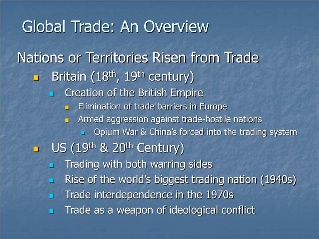 PPT - Global Trade & Trade Regionalism PowerPoint Presentation - ID:4436096
