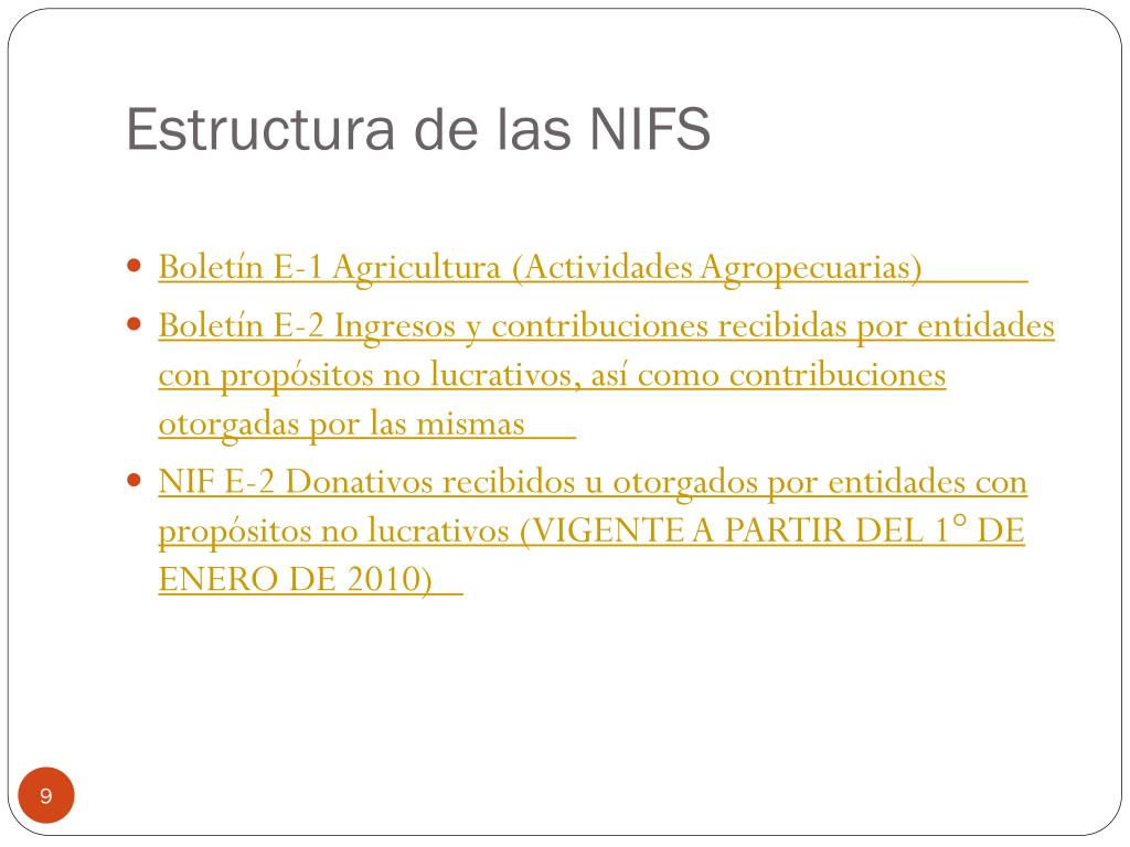 PPT - Normas de Información Financiera en Materia de Contribuciones ...
