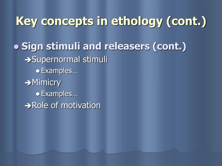 PPT - Lecture 1: Introduction to Animal Behavior & Lecture 2: Ethology ...