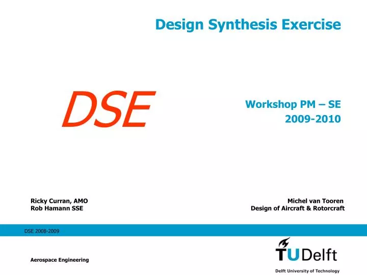 PPT - Design Synthesis Exercise PowerPoint Presentation, free download ...