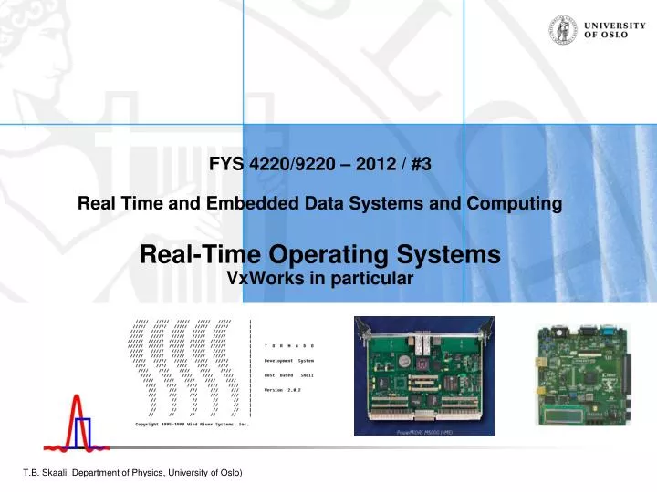 PPT - What is a Real-Time Operating System (RTOS)? PowerPoint ...