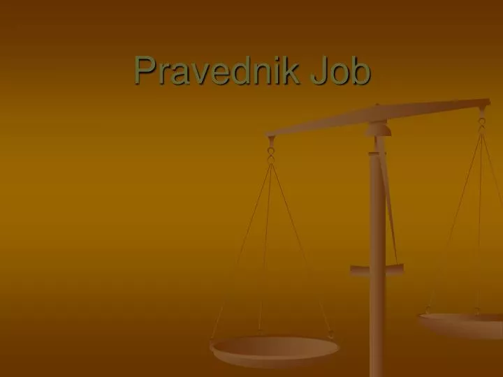 PPT - Pravednik Job PowerPoint Presentation, free download - ID:4440435