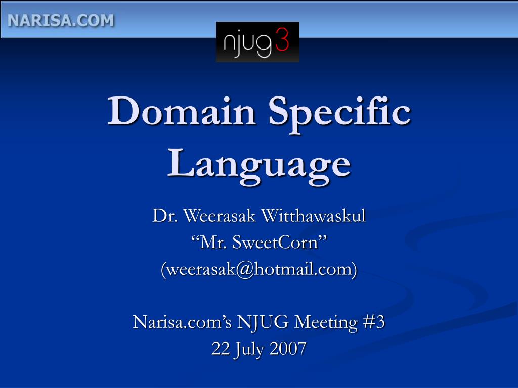 PPT - Domain Specific Language PowerPoint Presentation, free download ... PPT - Domain Specific Language PowerPoint Presentation, free download ...