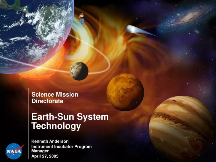 PPT - Earth-Sun System Technology PowerPoint Presentation, free ...