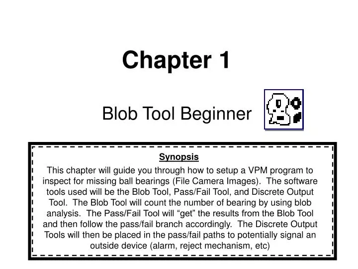 PPT - Chapter 1 Blob Tool Beginner PowerPoint Presentation, free ...