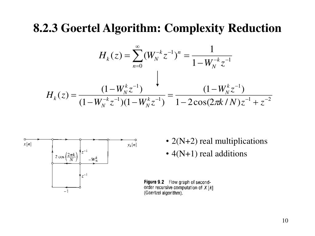 Ppt 81 Introduction 82 Goertzel Algorithm 83 Fast Fourier Transform Fft 84 Inverse Fft