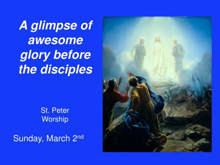 PPT - St. Peter Worship PowerPoint Presentation, free download - ID:4443507