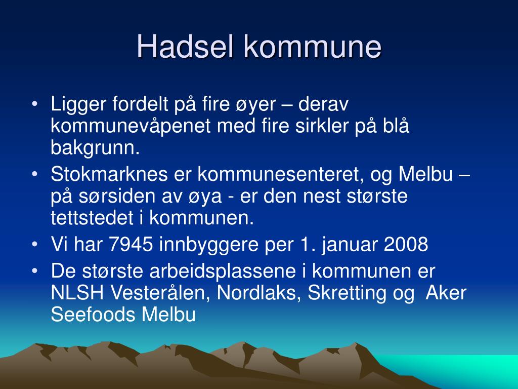 PPT - Velkommen til SUSH – møtet 7. mai 2008 PowerPoint Presentation ...