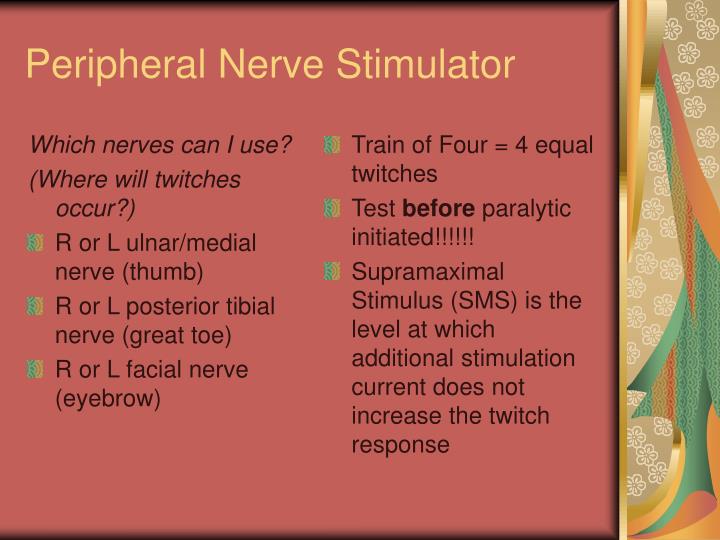 PPT - Continuous Neuromuscular Blockade PowerPoint Presentation - ID ...