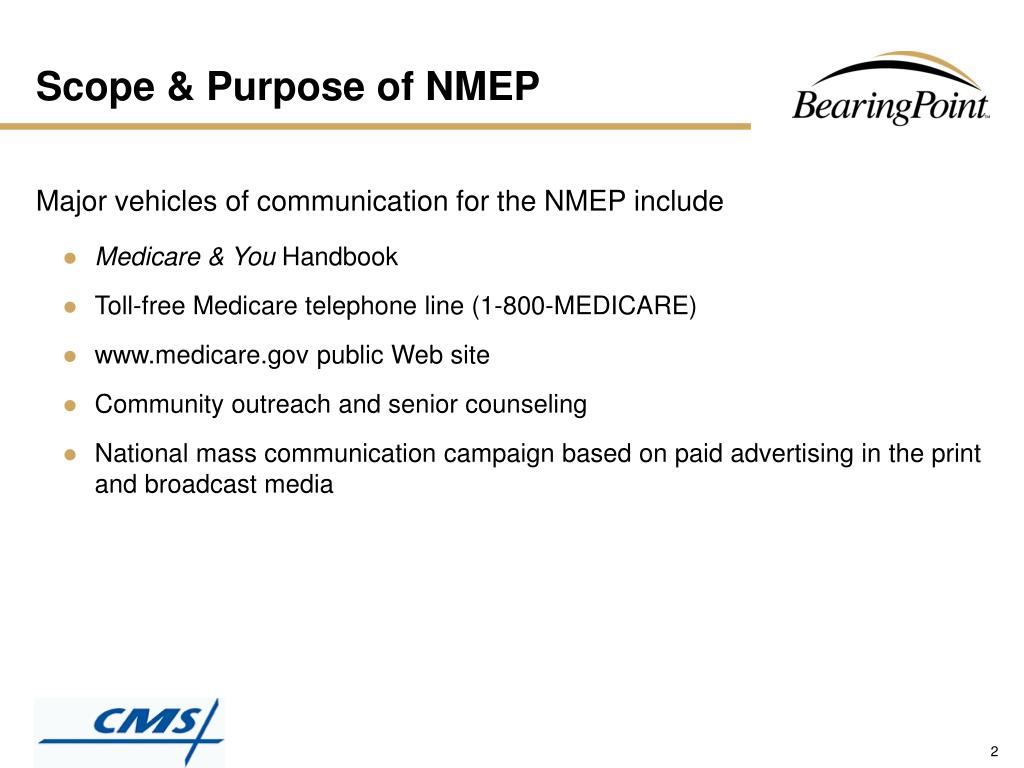 PPT - National Medicare & You Education Program (NMEP) Case Study Sites ...