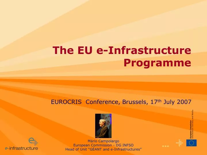 PPT - The EU e-Infrastructure Programme PowerPoint Presentation, free ...