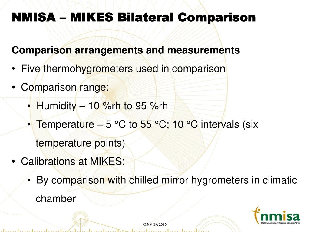 PPT - INTERNATIONAL ACTIVITIES AT THE NMISA HUMIDITY LABORATORY DURING ...