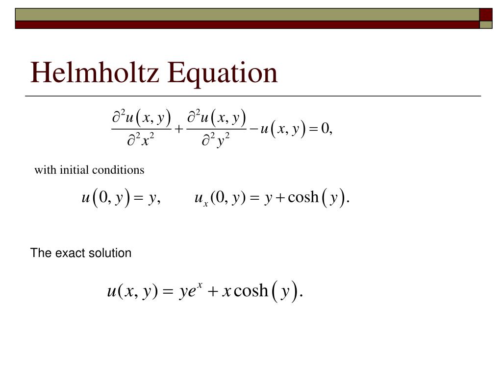 Ppt Modified Variational Iteration Method For Partial Differential