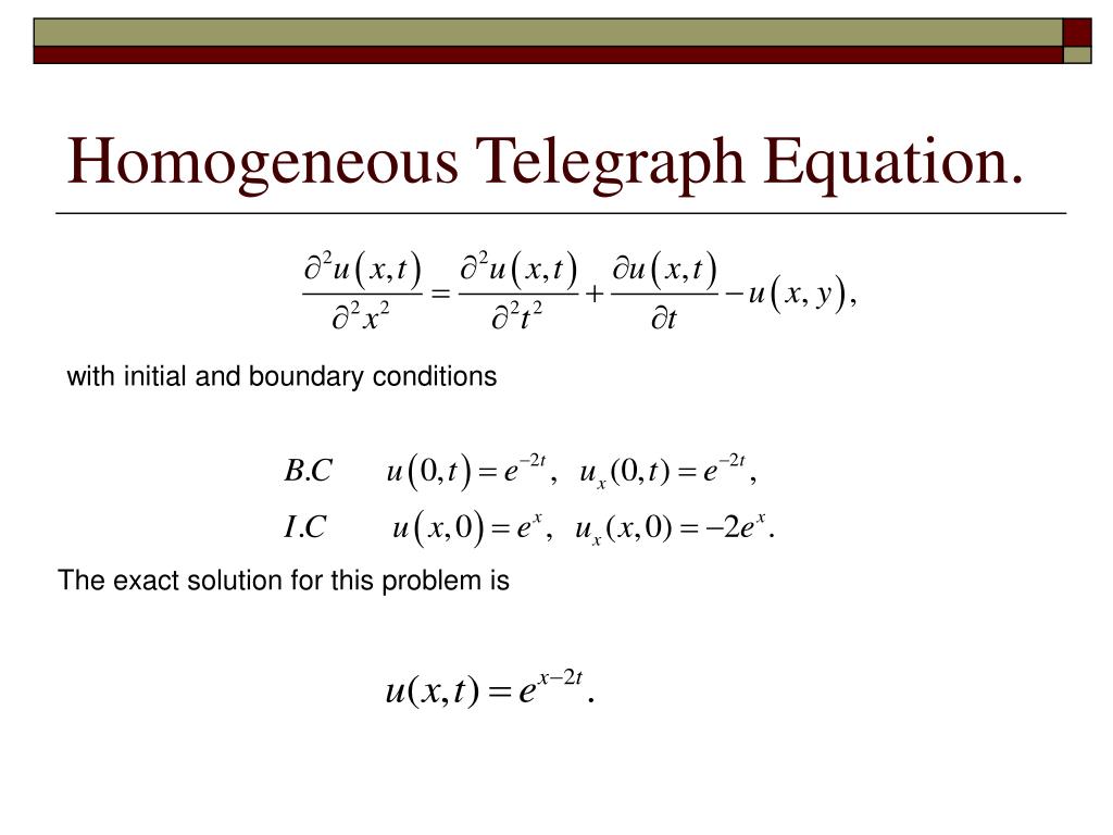 Ppt Modified Variational Iteration Method For Partial Differential