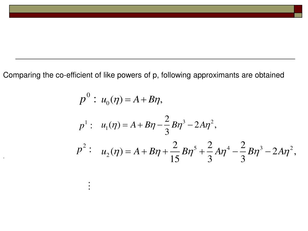 Ppt Modified Variational Iteration Method For Partial Differential