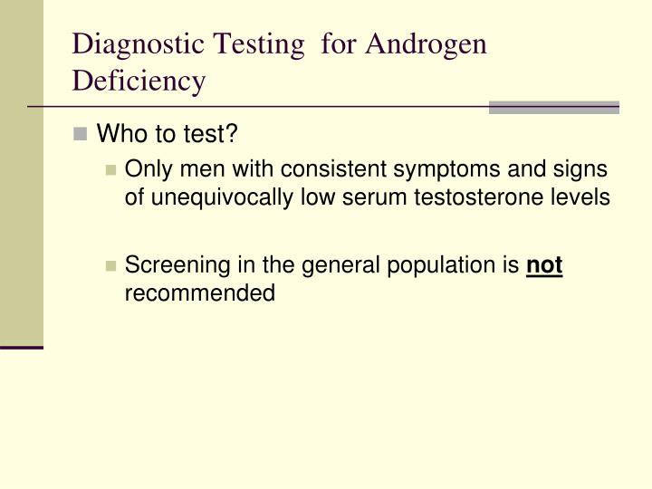 PPT - Male Androgen Deficiency PowerPoint Presentation - ID:4446481