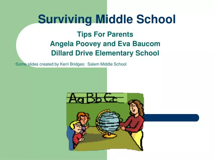 PPT - Surviving Middle School PowerPoint Presentation, free download ...