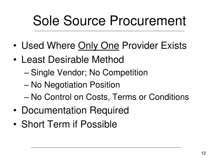 PPT - Procurement Procedures PowerPoint Presentation - ID:4447643