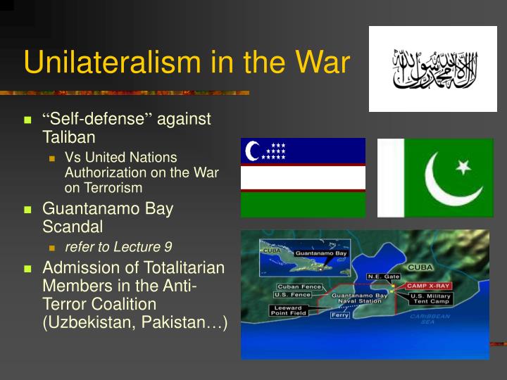 PPT - Lecture 13: American Unilateralism & the Bush Doctrines ssssss ...