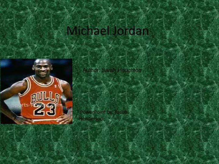 PPT - Michael Jordan PowerPoint Presentation, free download - ID:4448379