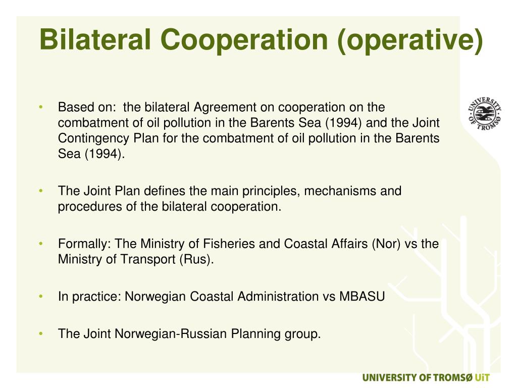 PPT - Oil spill emergency response in the Barents Sea : Cooperation ...