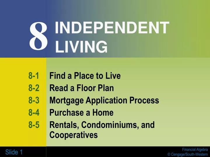 PPT - INDEPENDENT LIVING PowerPoint Presentation, free download - ID ...