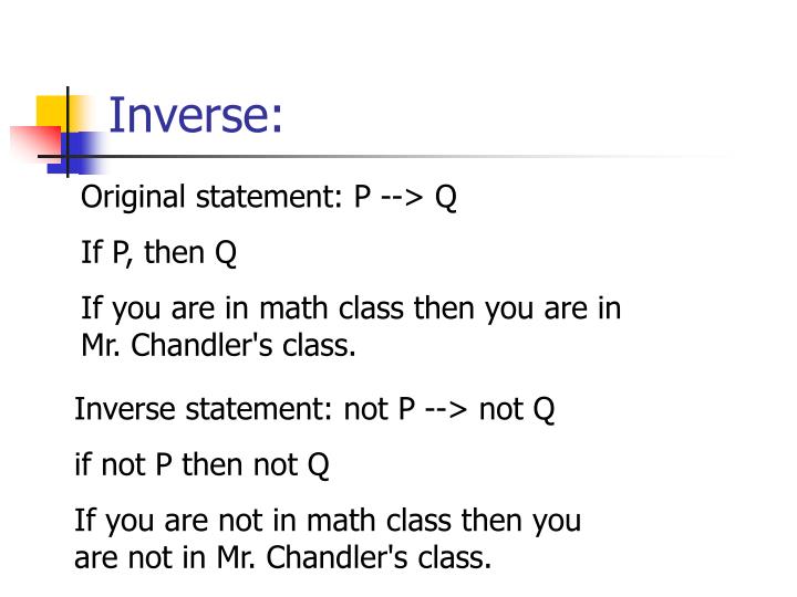 PPT - 2.2 If - Then Statements PowerPoint Presentation - ID:4454794