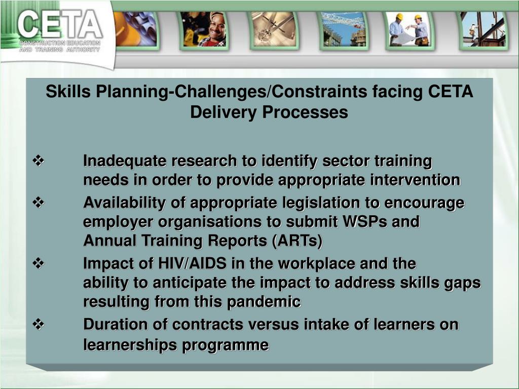 PPT - Construction Education and Training Authority [CETA] Briefing ...