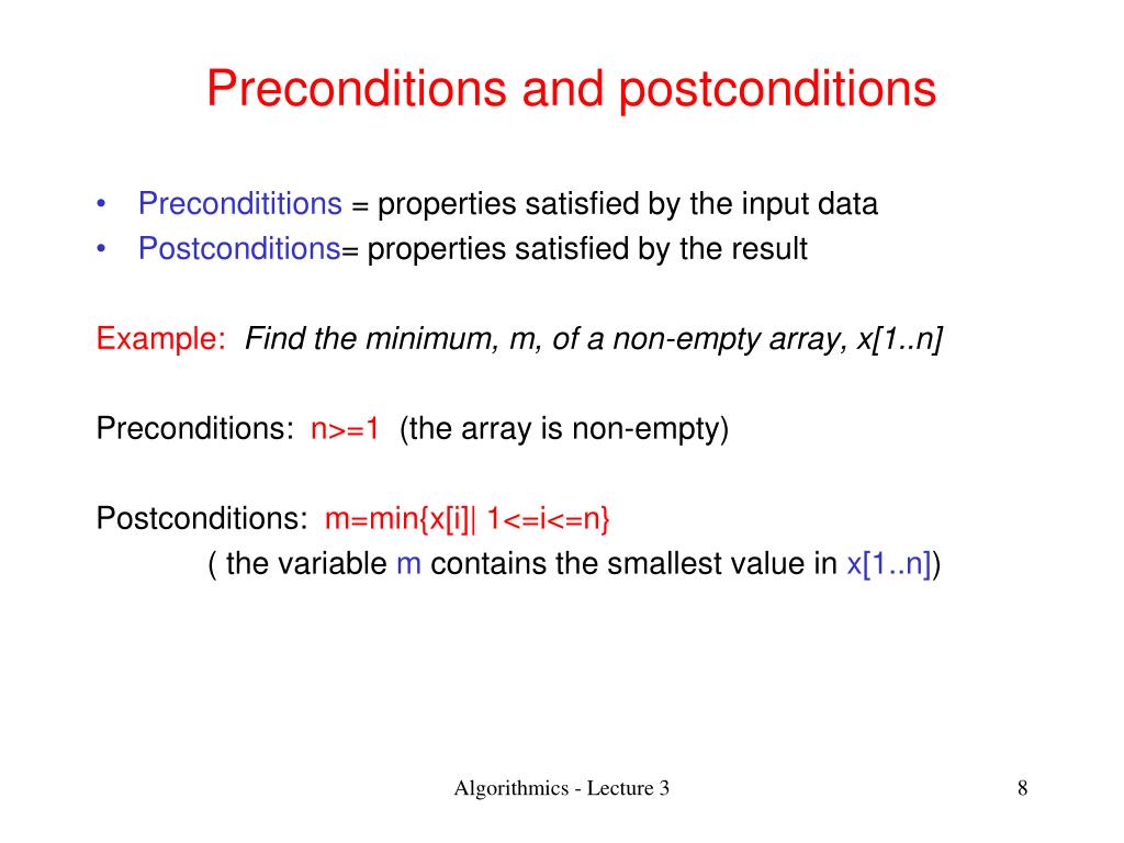 Ppt Lecture 3 Verification Of Algorithms Correctness Powerpoint Presentation Id4454847 9087