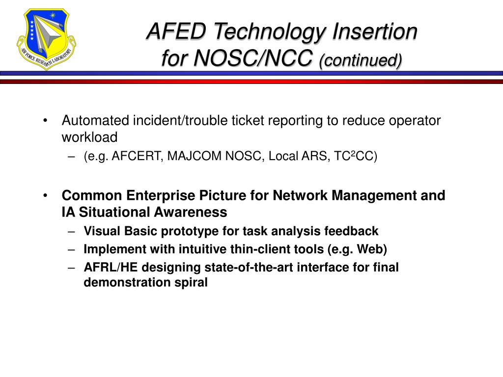 PPT - NATO VM3D Conference at Defense Research Establishment Valcartier ...