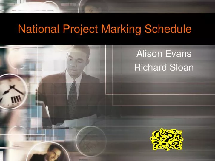 PPT - National Project Marking Schedule PowerPoint Presentation, free ...